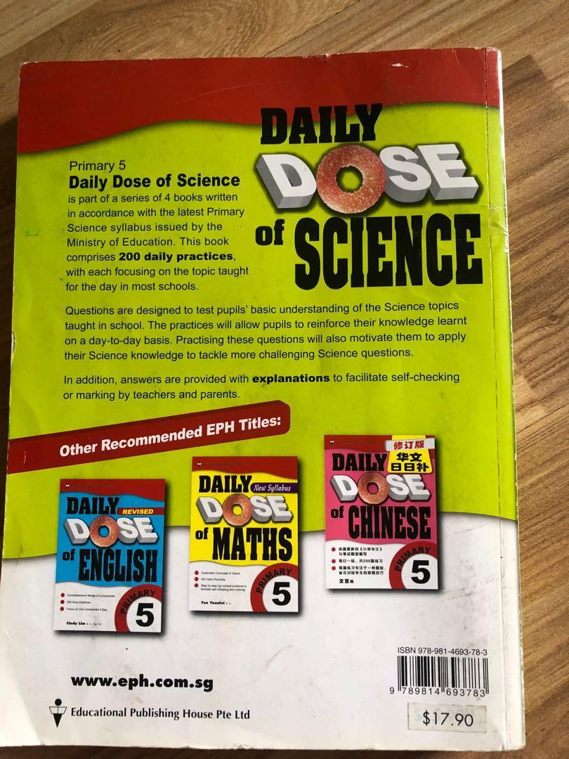 Daily dose science p 5, Hobbies & Toys, Books & Magazines, Assessment ...