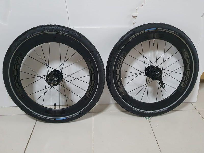 Decaf 406 Wheelset, Sports Equipment, Bicycles & Parts, Parts ...