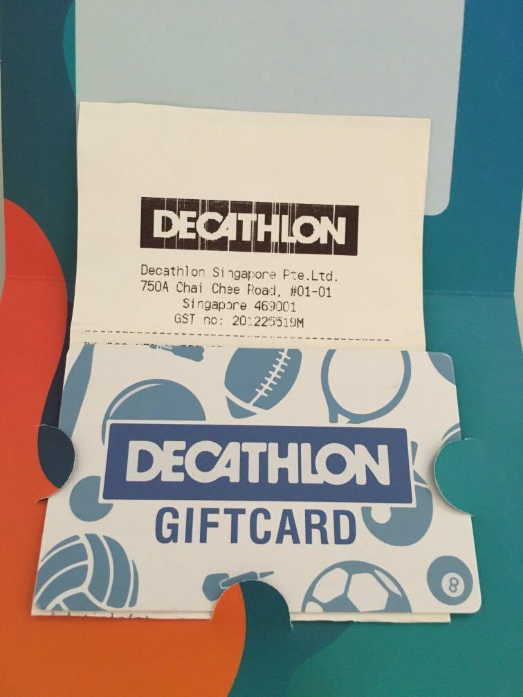 Decathlon gift card value $113.50, Tickets & Vouchers, Vouchers on ...