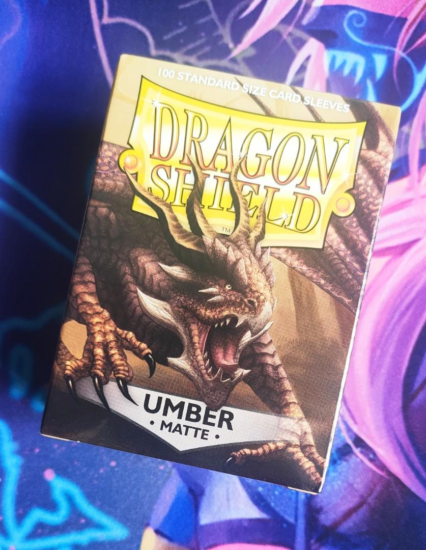 Dragon Shield Umber Matte Sleeves, Hobbies & Toys, Toys & Games on ...