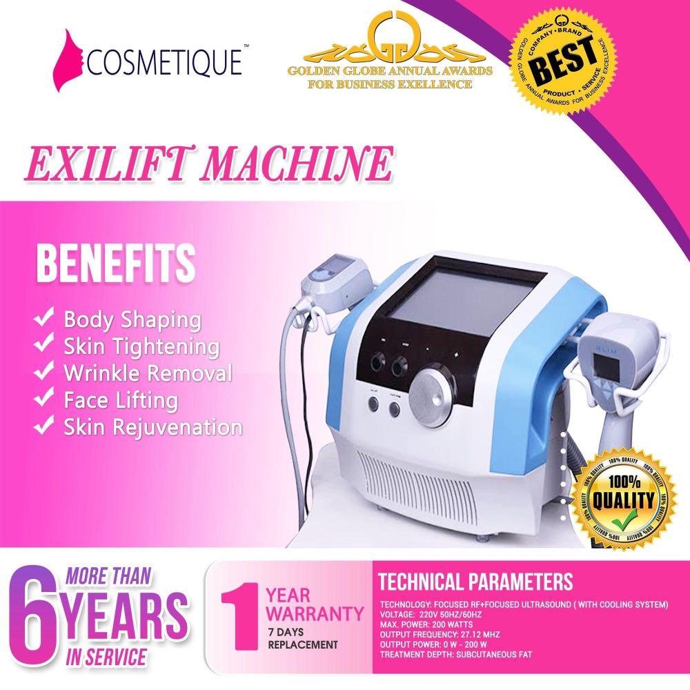 Exilift Slimming Machine Face And Body Contouring With Training, Beauty ...