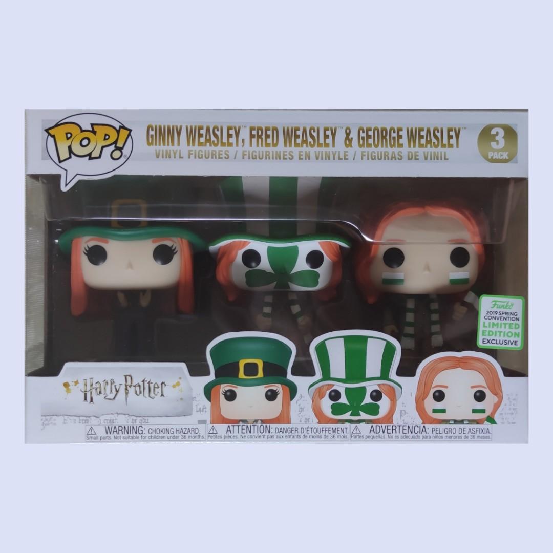 Funko POP! Ginny, Fred and George Weasley 2019 Spring Convention ...