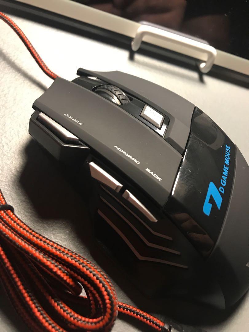 Gaming Mouse - Braided Cable, Computers & Tech, Parts & Accessories ...