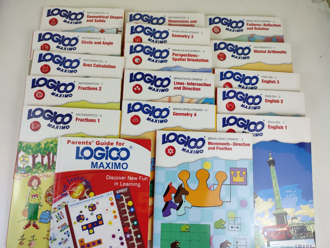 Grolier Logico Maximo, Hobbies & Toys, Books & Magazines, Children's ...
