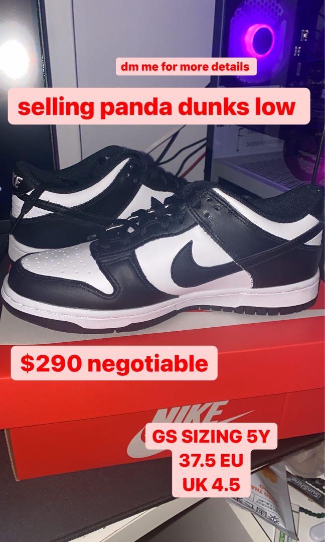 GS PANDA DUNK AUTHENTIC BRAND NEW, Women's Fashion, Footwear, Sneakers ...