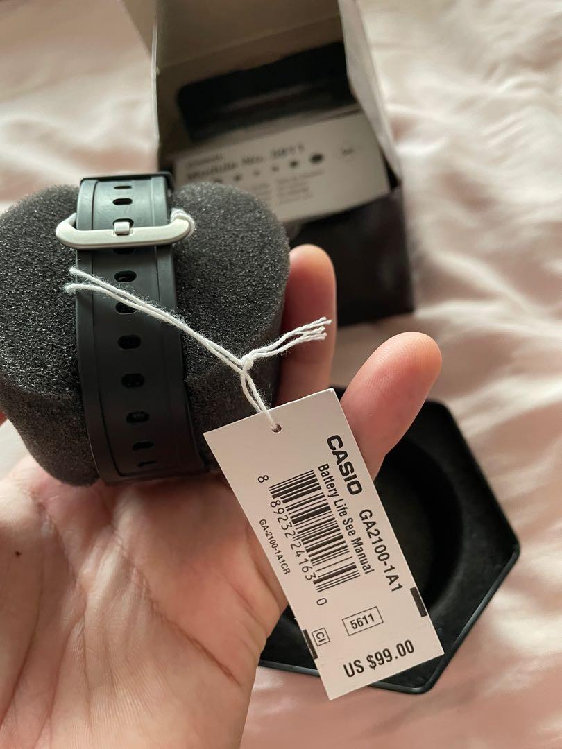 Casio G-Shock GA2100 Casioak Lume Modded, Men's Fashion, Watches ...