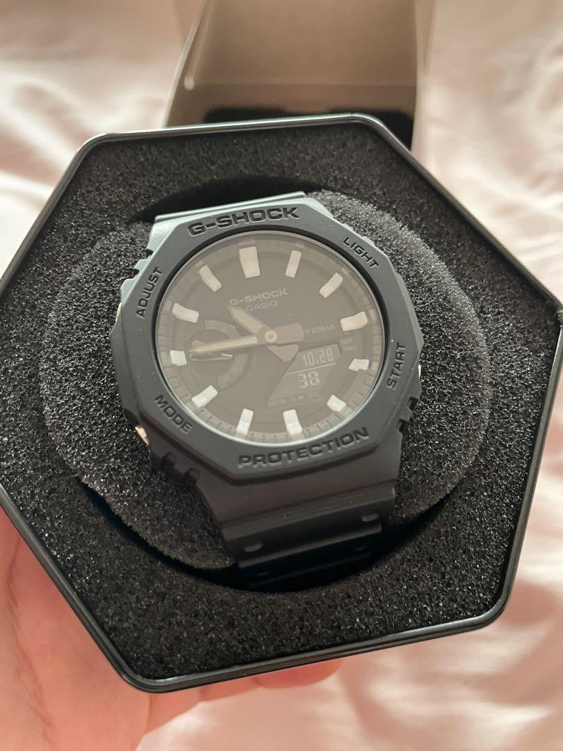 Casio G-Shock GA2100 Casioak Lume Modded, Men's Fashion, Watches ...