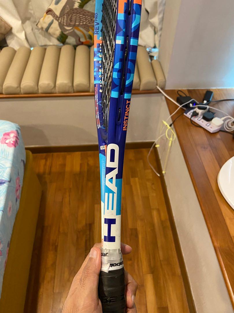 Head Rev Pro Instinct, Sports Equipment, Sports & Games, Racket & Ball ...