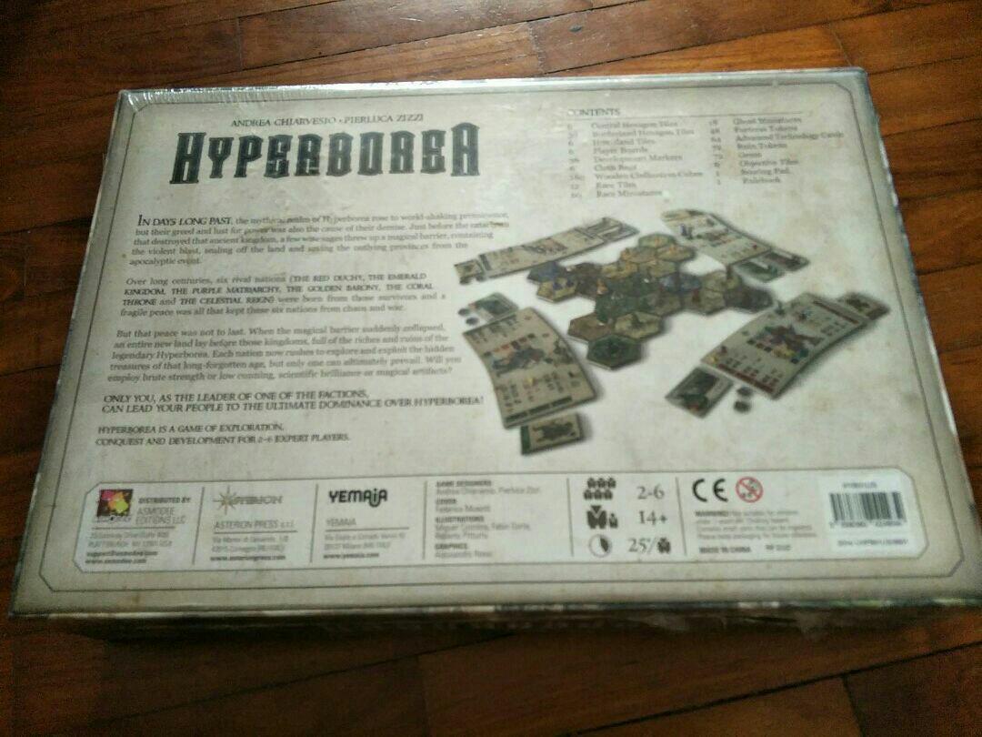 Hyperborea Board Game, Hobbies & Toys, Toys & Games on Carousell