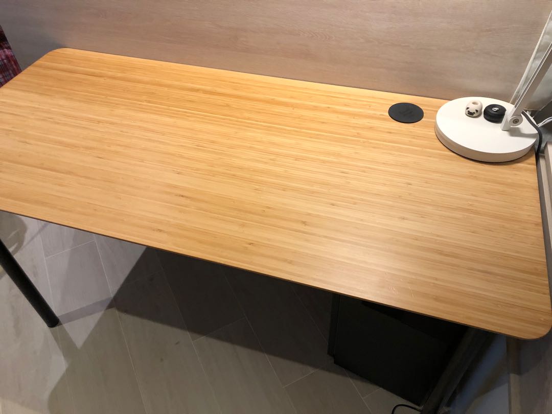 Ikea Hilver (Anfallare) desk and Adils legs, 傢俬＆家居, 傢俬, 桌子 - Carousell