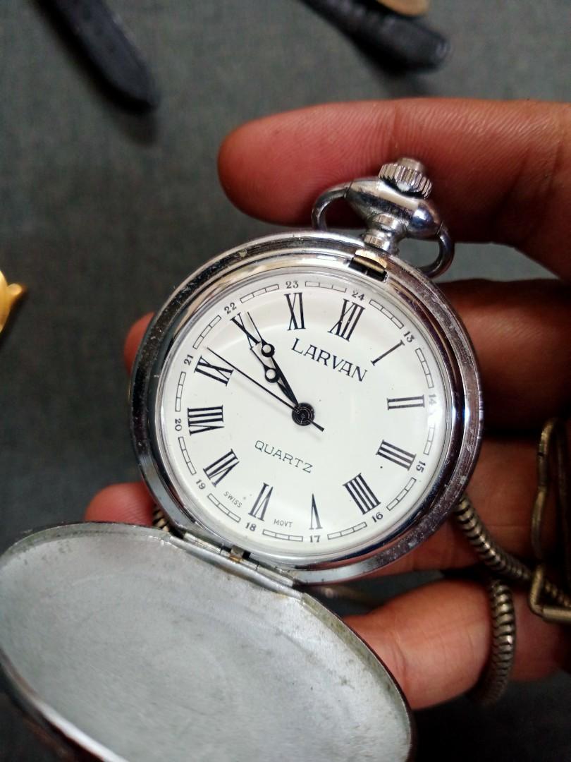 Jam poket larvin swiss, Hobbies & Toys, Collectibles & Memorabilia ...