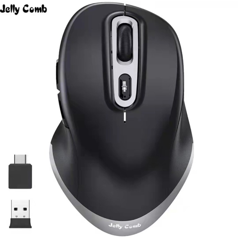 Jelly Comb MS046 Type-C Wireless Mouse 2.4G USB Wireless Mice 2400DPI ...