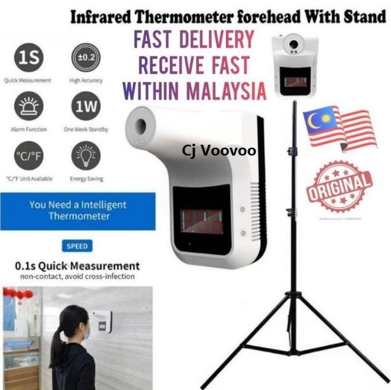 K3 Infrared Thermometer Standing Scanner Temperature Digital with ...