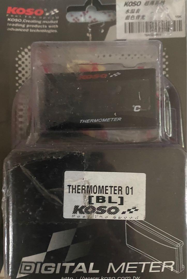 Koso Temperature Sensor / Temp Gauge, Motorcycles, Motorcycle ...