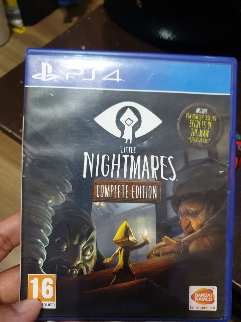 Little Nightmares Complete Ed. Unused codes reg. 2, Video Gaming, Video ...