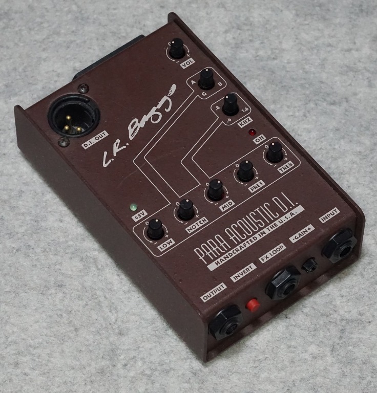 LR Baggs Para Acoustic DI Direct Box, Hobbies & Toys, Music & Media ...