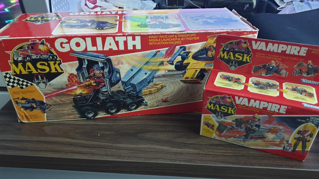 M.A.S.K. MASK Goliath & Vampire MISB NIB, Hobbies & Toys, Memorabilia ...
