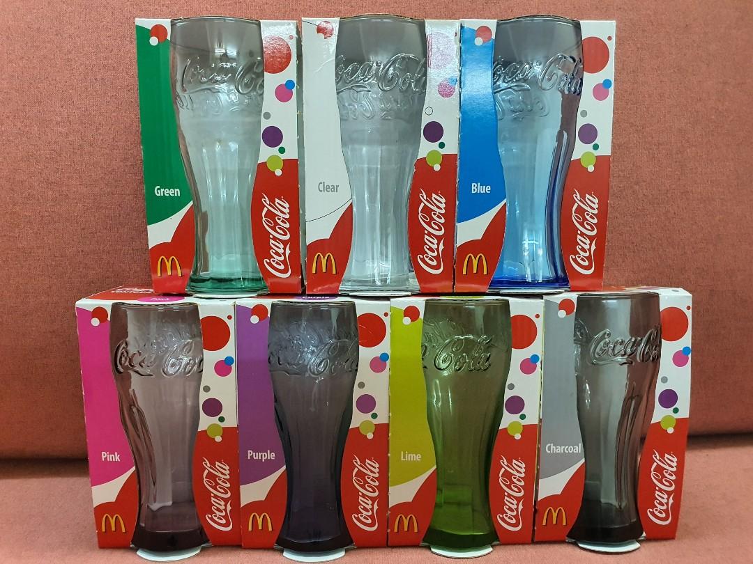 Mcdonalds coca cola glass cup special, Furniture & Home Living ...