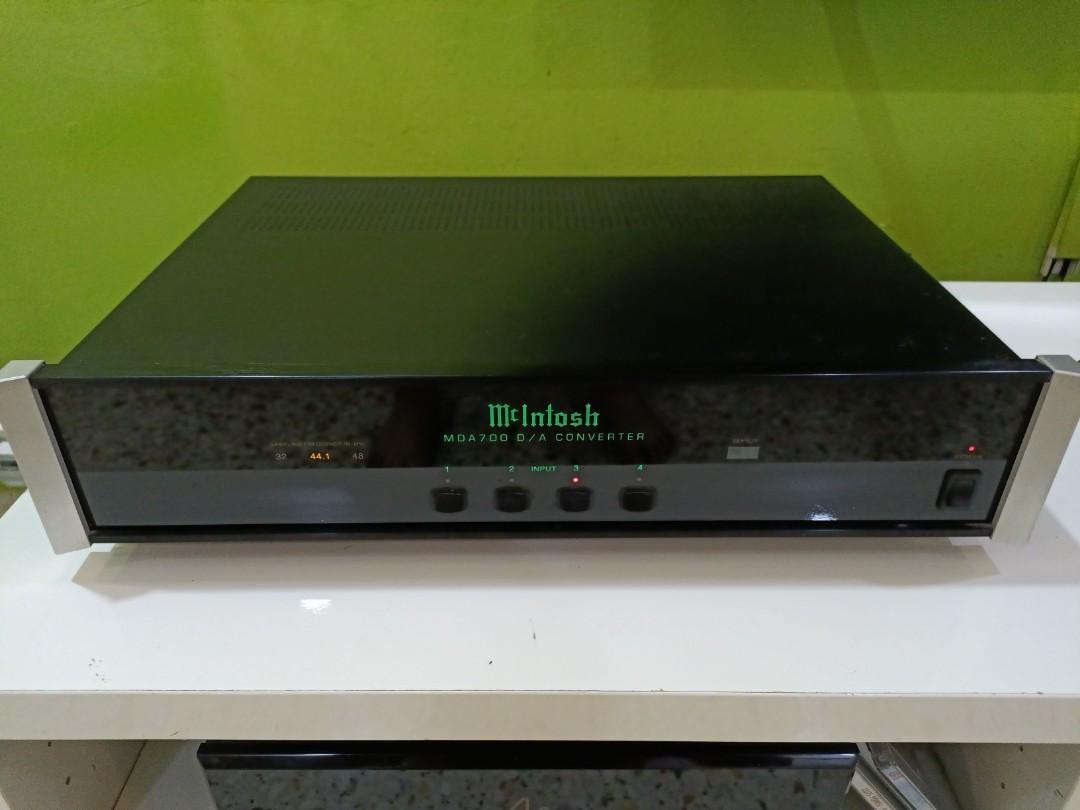 Mcintosh MDA 700 D/A converter not preamplifier, Audio, Soundbars ...