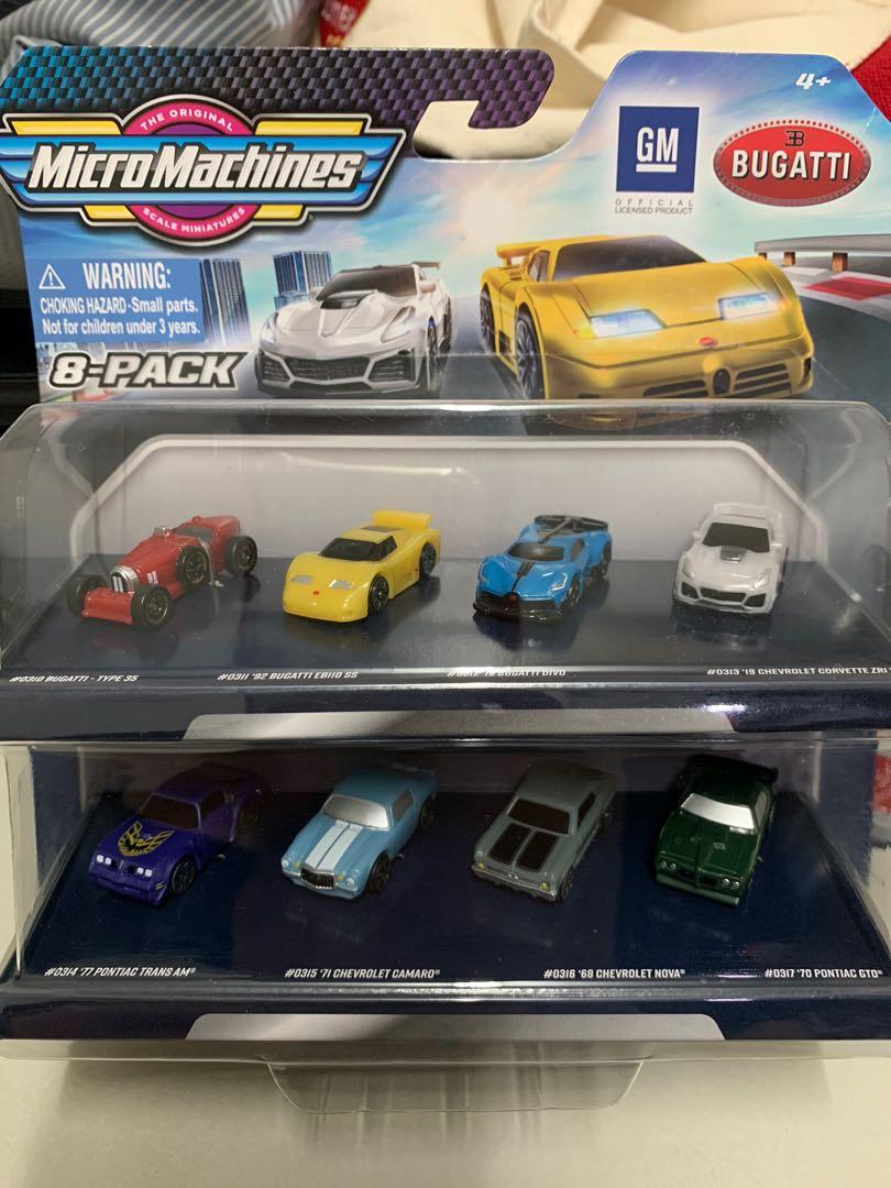 Micro machines GM & Bugatti, Hobbies & Toys, Toys & Games on Carousell