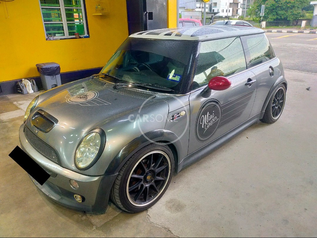 MINI COOPER TURBO 1.6MT 2003TH, Cars, Cars for Sale on Carousell