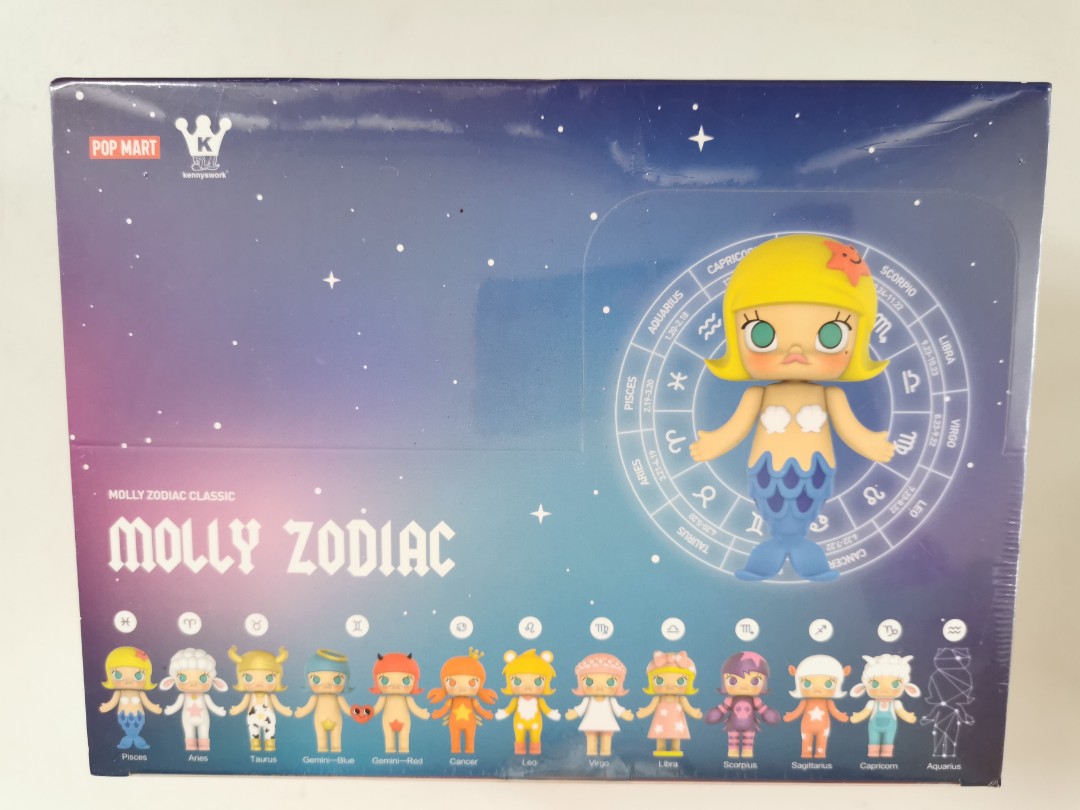 Molly zodiac popmart, Hobbies & Toys, Toys & Games on Carousell