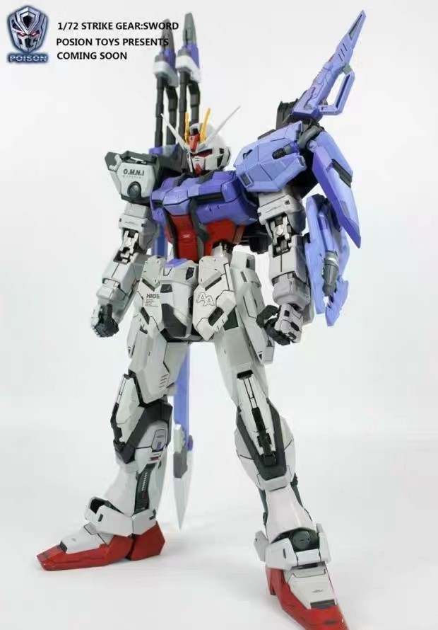 Moshow strike gundam with weapon set, Hobbies & Toys, Toys & Games on ...