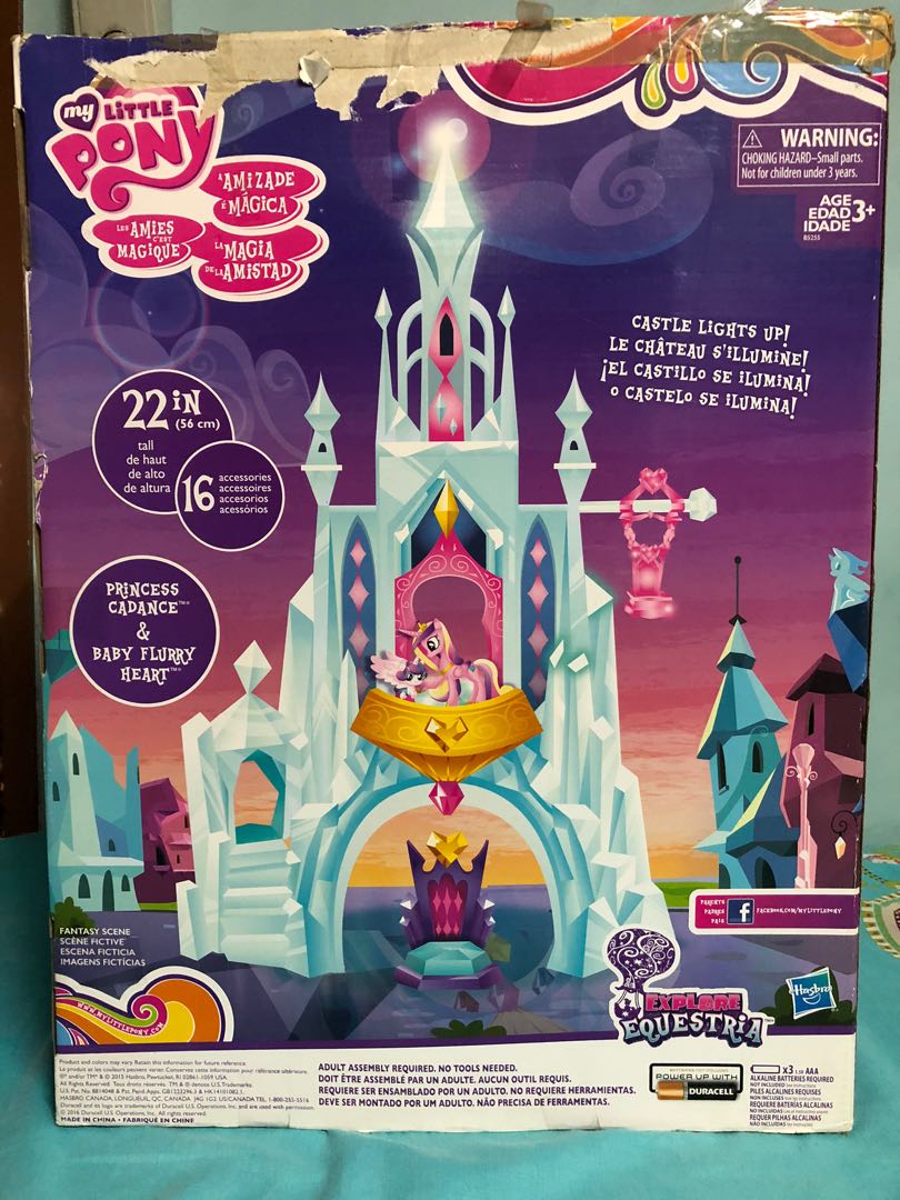 My Little Pony Crystal Empire Castle, Hobbies & Toys, Toys & Games on ...