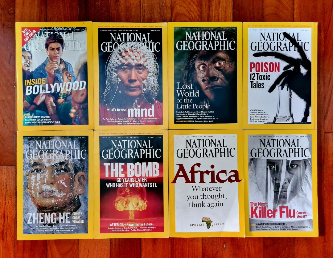 National Geographic 2005, Hobbies & Toys, Books & Magazines, Magazines ...