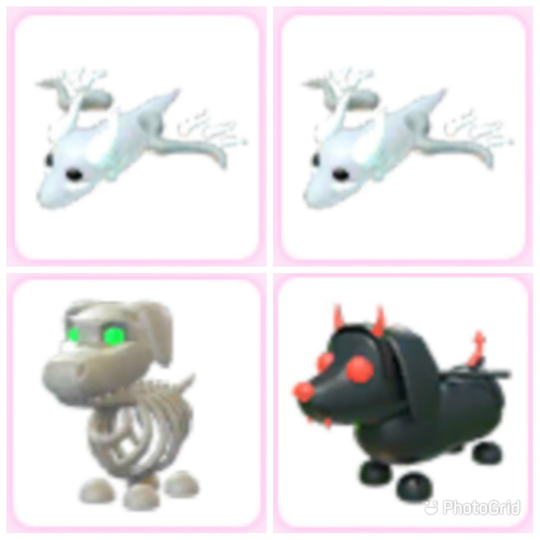 New Ghost Dragon Skeleton Dog Evil Dachshund Adopt Me Pet Roblox New Ghost Dragon Skeleton Dog Evil Dachshund Adopt Me Pet Roblox