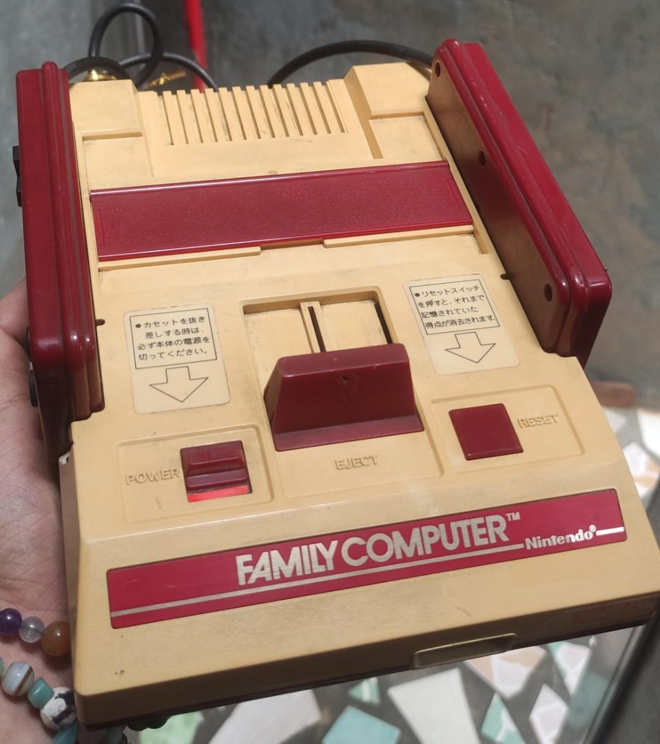 Nintendo family computer 1983 made in Japan authentic 110 volts vintage ...