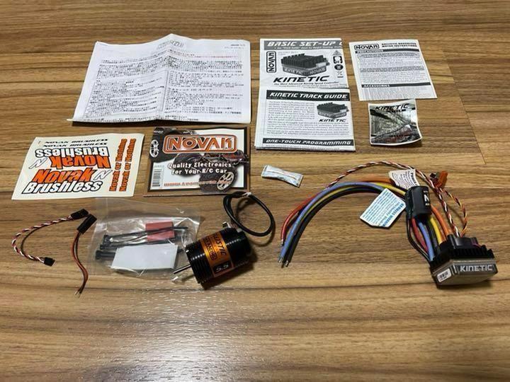 Novak Kinetic/Ballistic 無刷電變連 5.5T 摩打 Sensor Brushless System, 興趣及遊戲 ...