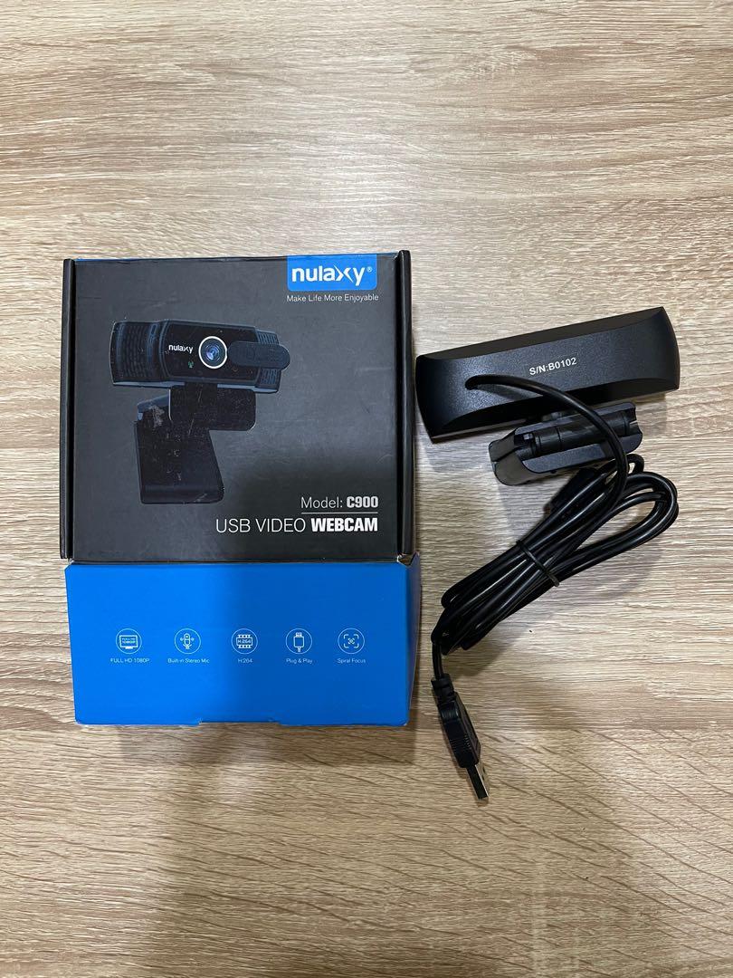 Nulaxy C900 USB video webcam, Computers & Tech, Parts & Accessories ...
