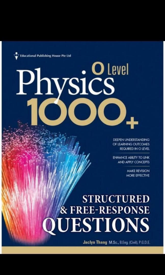 O level physics 1000+ assessment book, Hobbies & Toys, Books ...