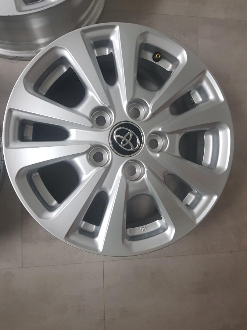 Original Toyota Noah 15 inch Rims, Car Accessories, Tyres & Rims on ...