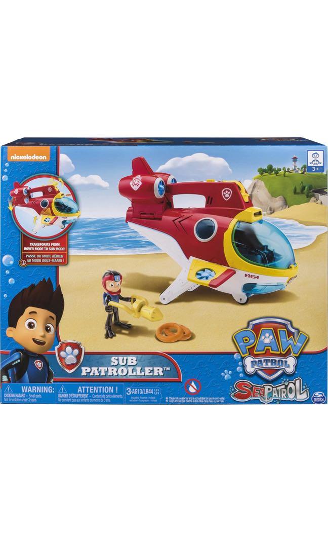 Paw patrol sub patroller, Hobbies & Toys, Toys & Games on Carousell