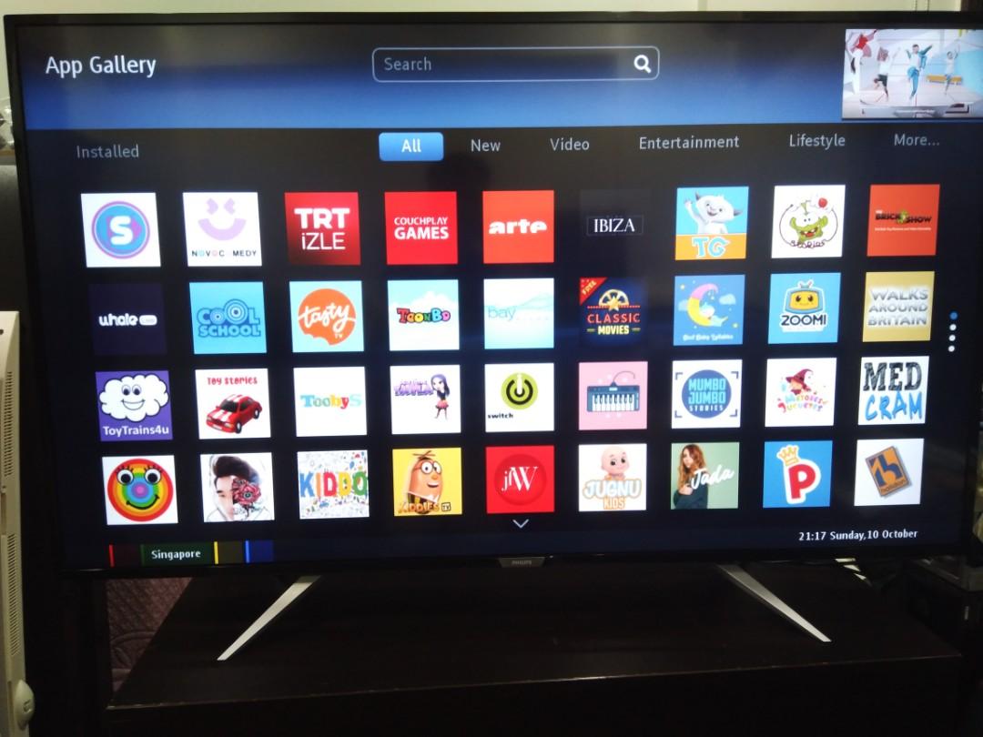 Philips 55 inches (Yr2018) 4K UHD Smart Digital ready LED TV (55PUT6102 ...
