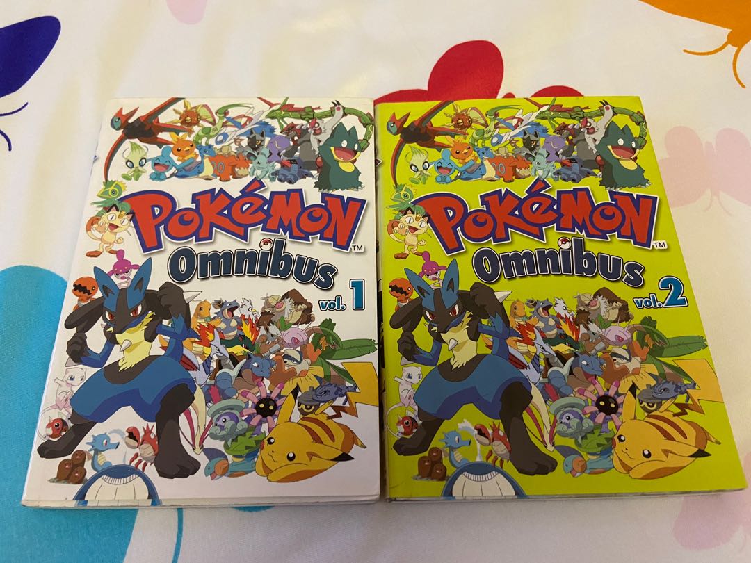 Pokemon Omnibus Vol 1 and Vol 2, Hobbies & Toys, Books & Magazines ...
