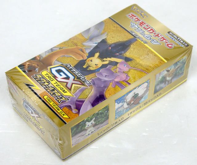 pokemon tag team gx booster box japanese sealed, Hobbies & Toys, Toys & Games on Carousell
