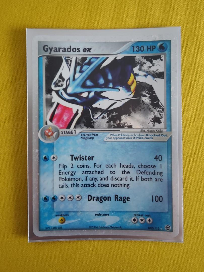 Pokemon TCG - Gyarados ex Ultra Rare (Ex Fire Red & Leaf Green Singles ...
