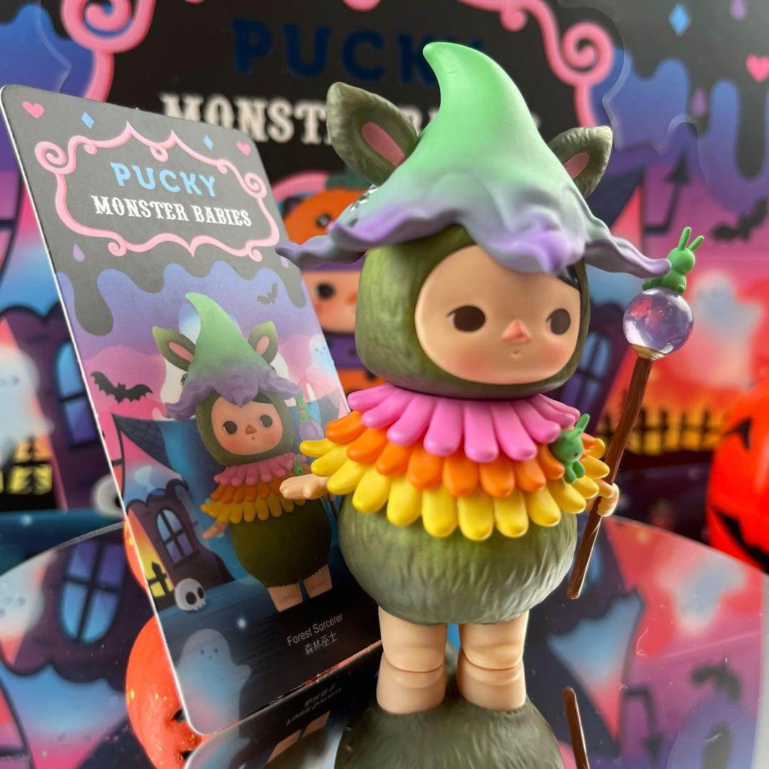 Popmart Monster Babies Pucky Complete Set, Hobbies & Toys, Toys & Games ...