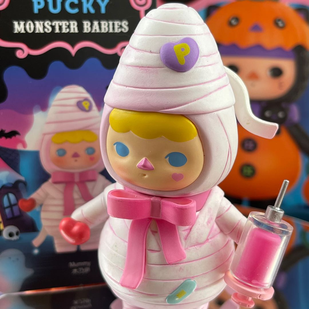 Popmart Monster Babies Pucky Complete Set, Hobbies & Toys, Toys & Games ...