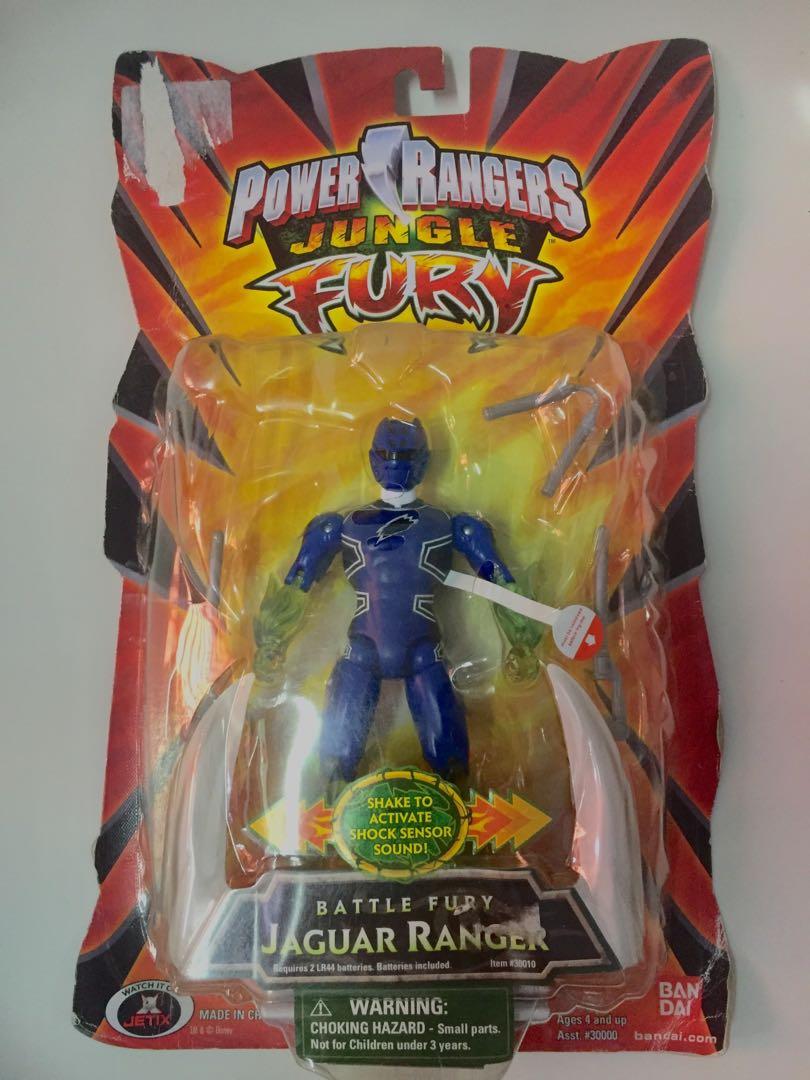 POWER RANGERS JUNGLE FURY BATTLE FURY JAGUAR RANGER, Hobbies & Toys ...