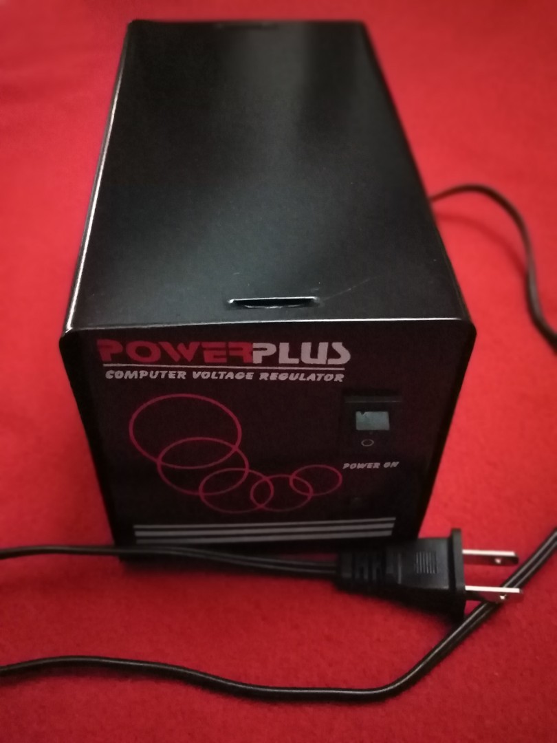PowerPlus Computer Voltage Regulator 220 watts 3 sockets, Computers ...