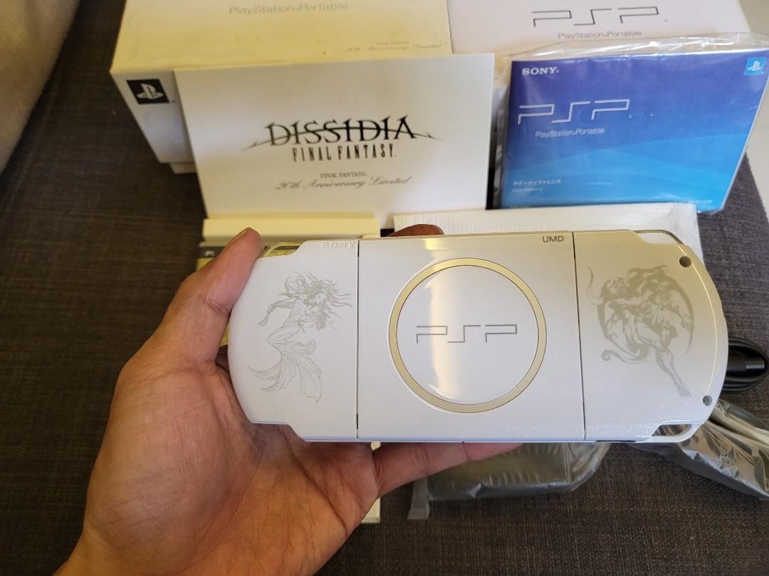 PSP 3000 Final Fantasy DISSIDIA 20th Anniversay Edition, Video Gaming ...
