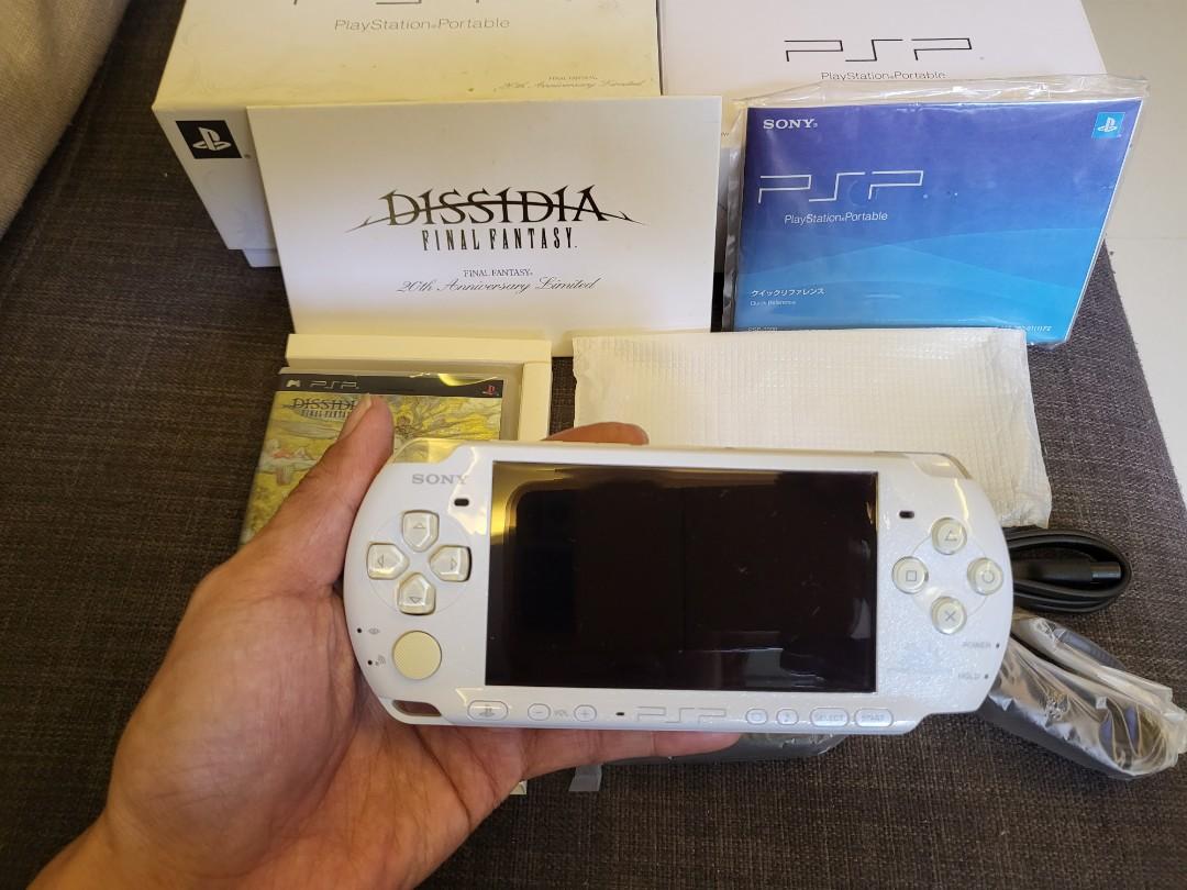 PSP 3000 Final Fantasy DISSIDIA 20th Anniversay Edition, Video Gaming ...