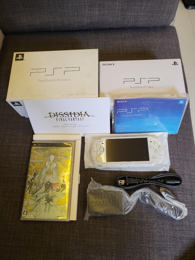 PSP 3000 Final Fantasy DISSIDIA 20th Anniversay Edition, Video Gaming ...