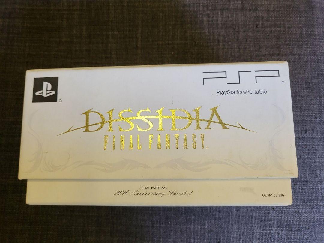 PSP 3000 Final Fantasy DISSIDIA 20th Anniversay Edition, Video Gaming ...