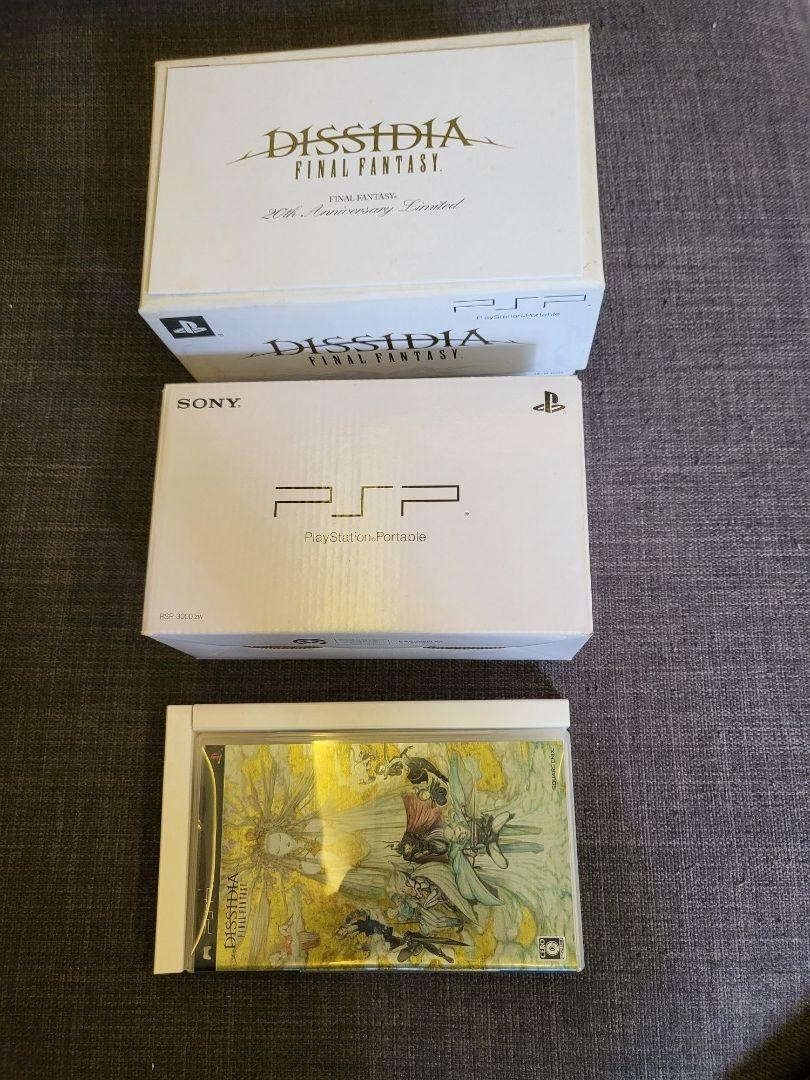PSP 3000 Final Fantasy DISSIDIA 20th Anniversay Edition, Video Gaming ...
