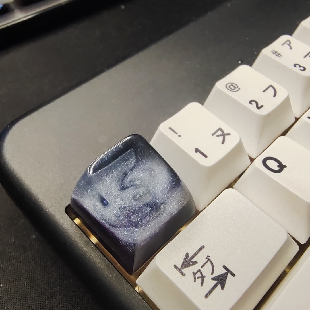 Purplelish Resin Keycap, Computers & Tech, Parts & Accessories ...